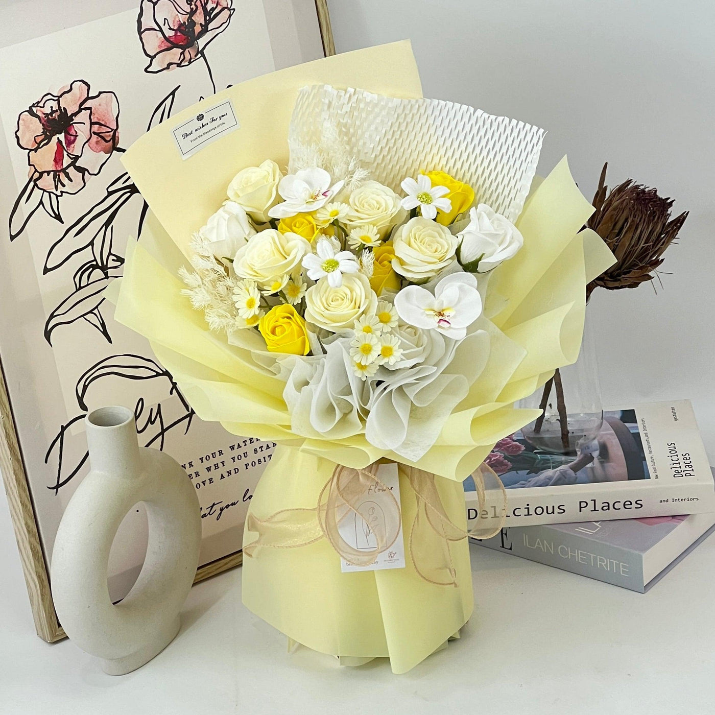 Delirium - Soap Flower Bouquet – De Fairy Tales
