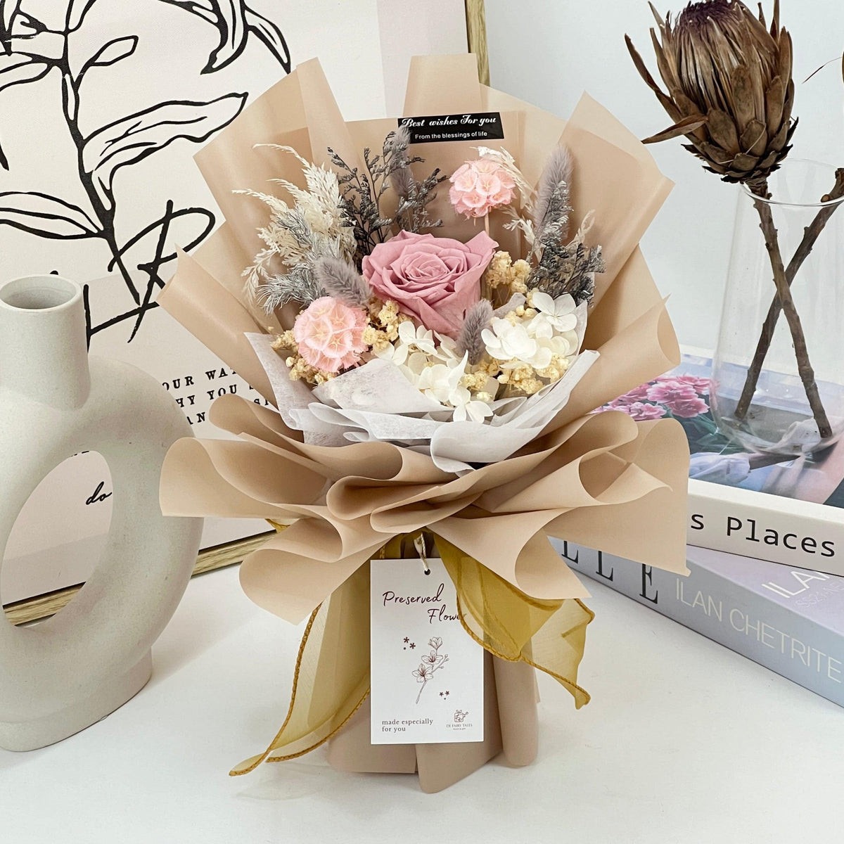 Eden - Preserved Flower Bouquet – De Fairy Tales