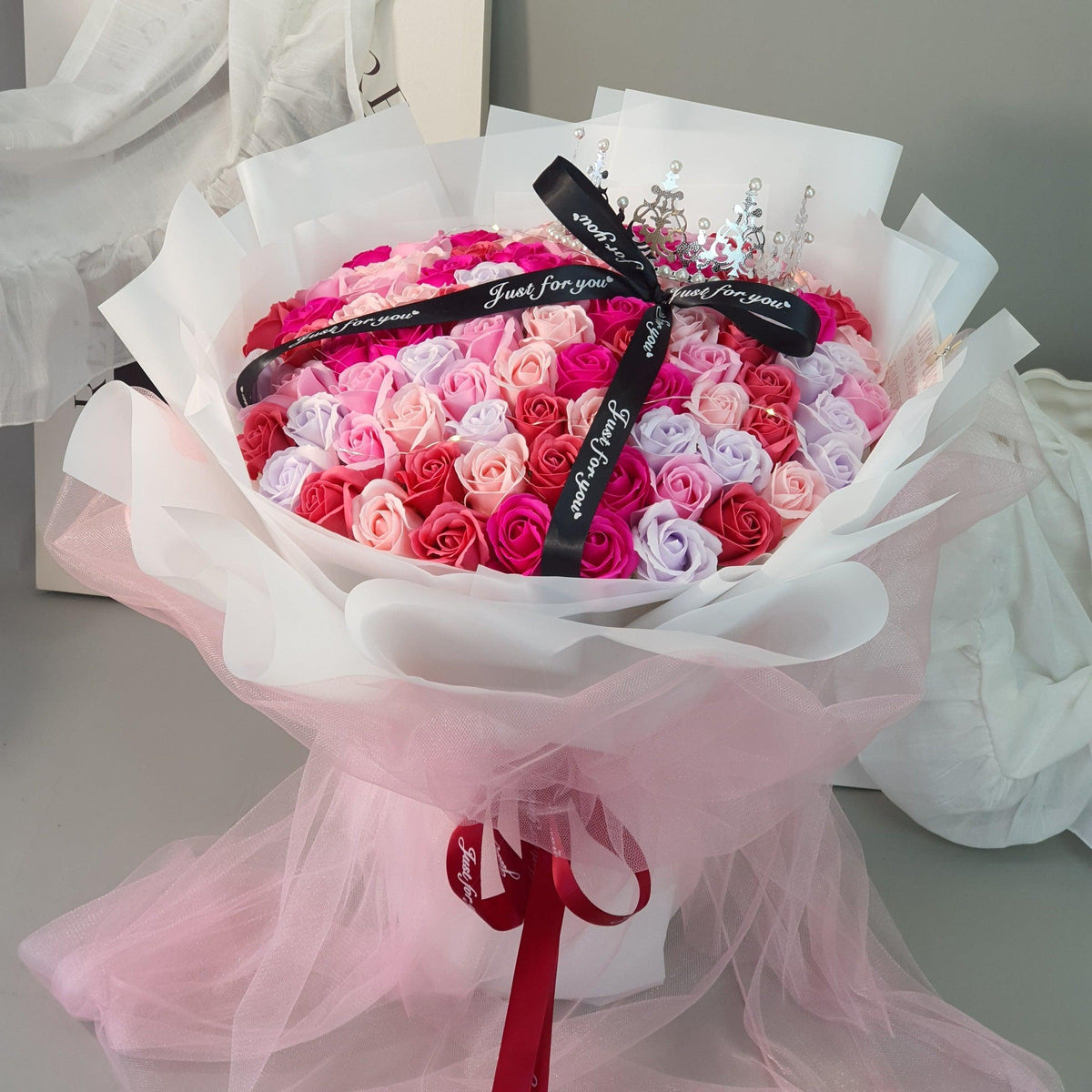 Soap Flower Bouquet