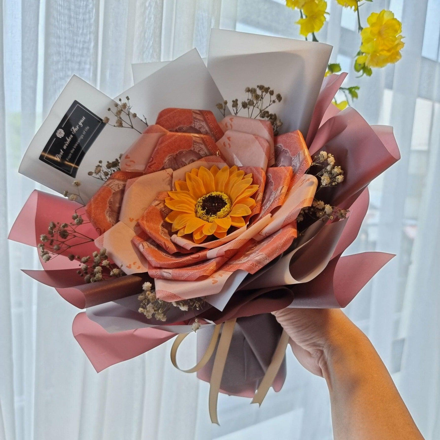 Treasury Daisy - Money Flower Bouquet – De Fairy Tales